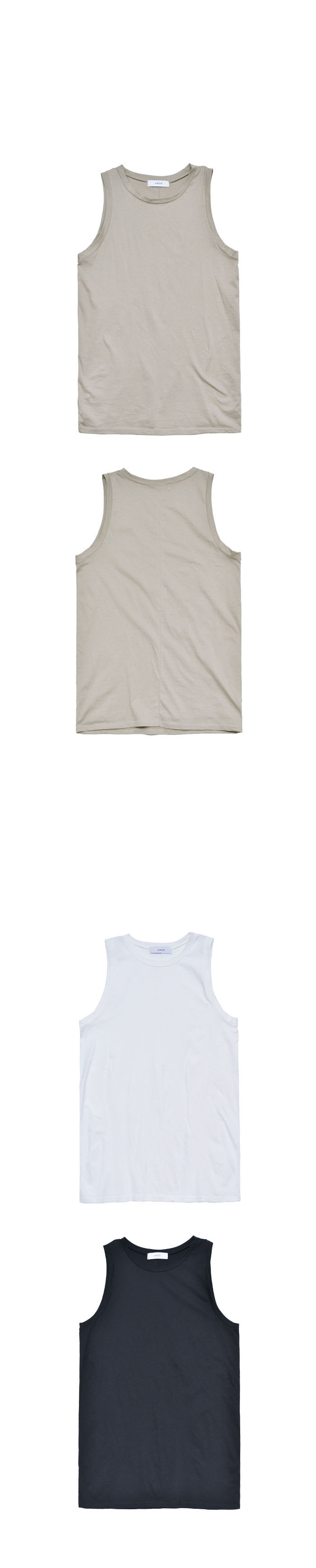 Tops :: Tanks :: Overfit Extra Long Undershirt-Tank 182 - GUYLOOK Men's ...
