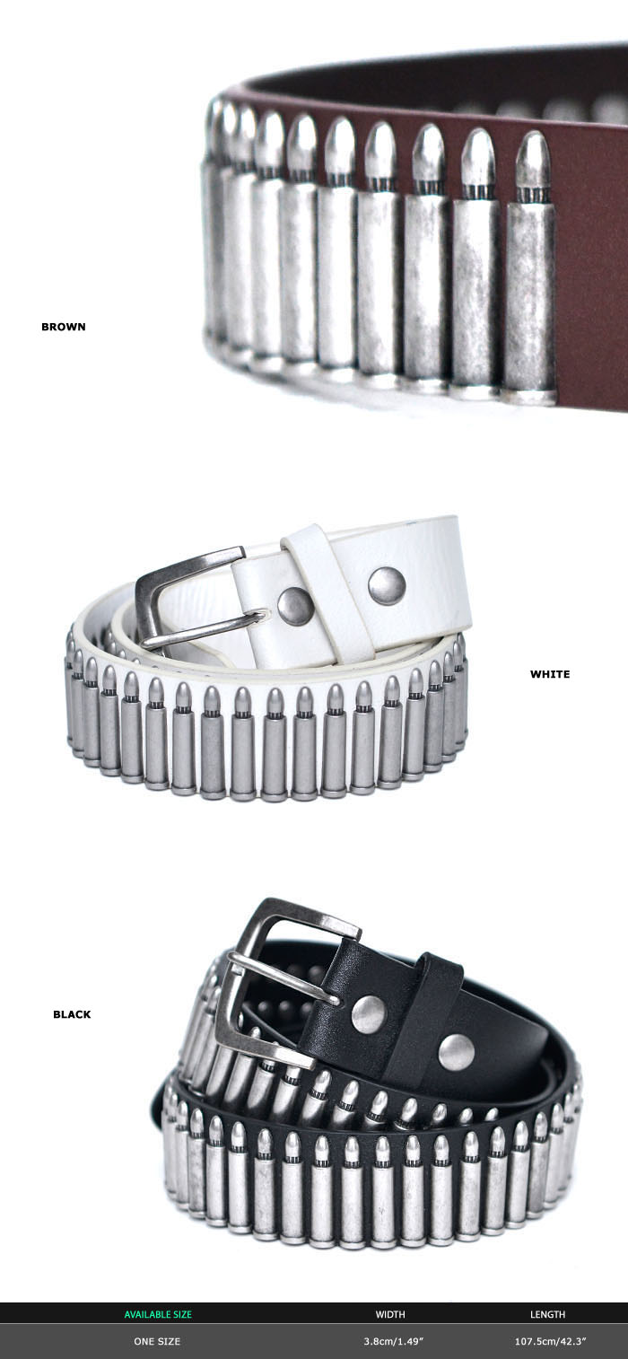 Accessories :: Belts :: Last 1) Tough Rock Edge Silver Bullet-Belt 151 ...