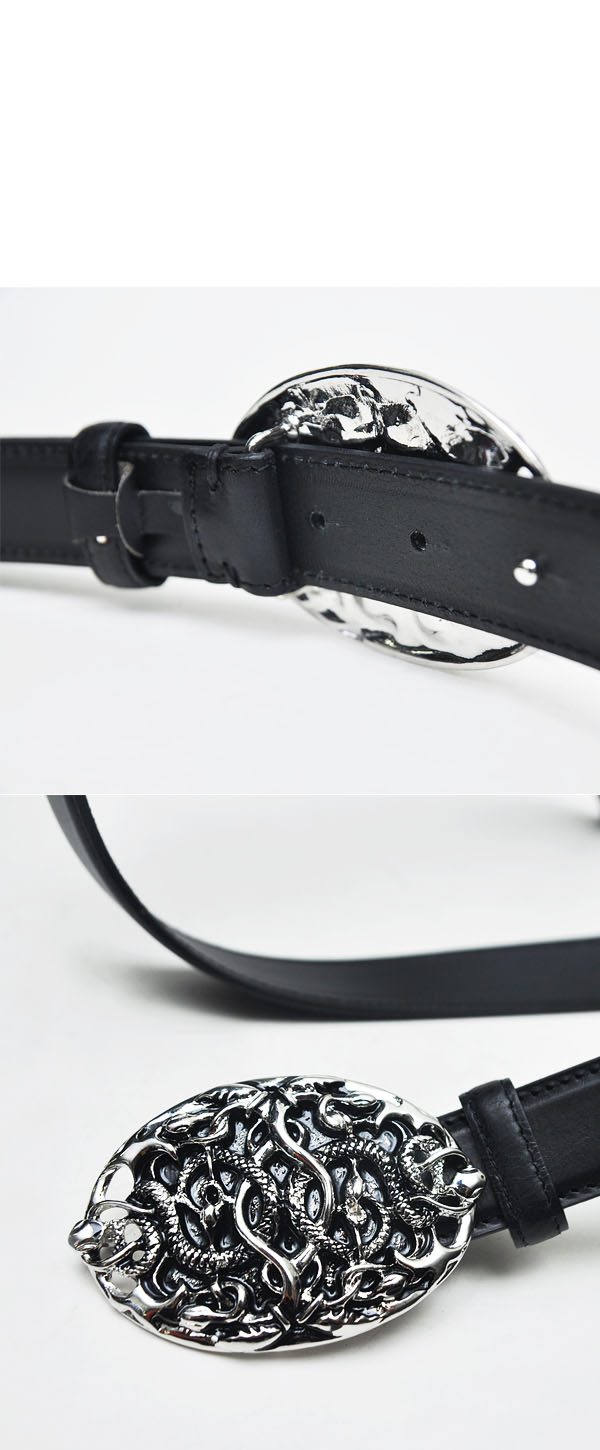 Accessories :: Belts :: Stunning Designers Antique Silver Medusa Buckle ...