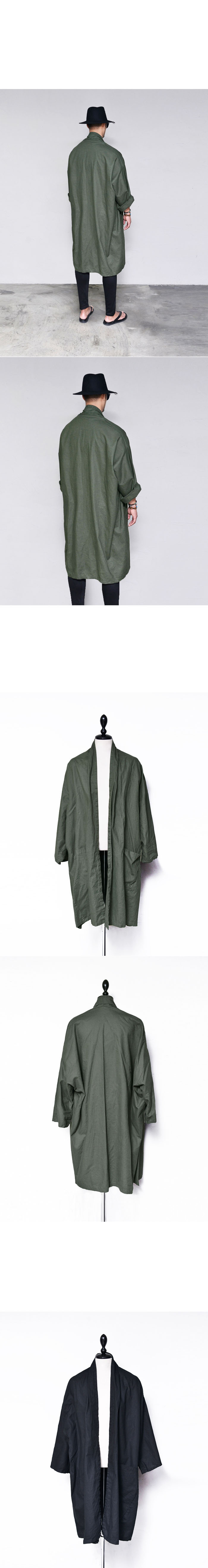 Outerwear :: Jackets :: Avant-garde Linen Box Coat-Jacket 318 - GUYLOOK ...