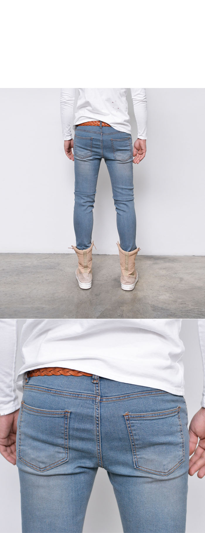 Bottoms :: Jeans :: Last 1) Vintage Dust Blue Snug Skinny-Jeans 278 ...