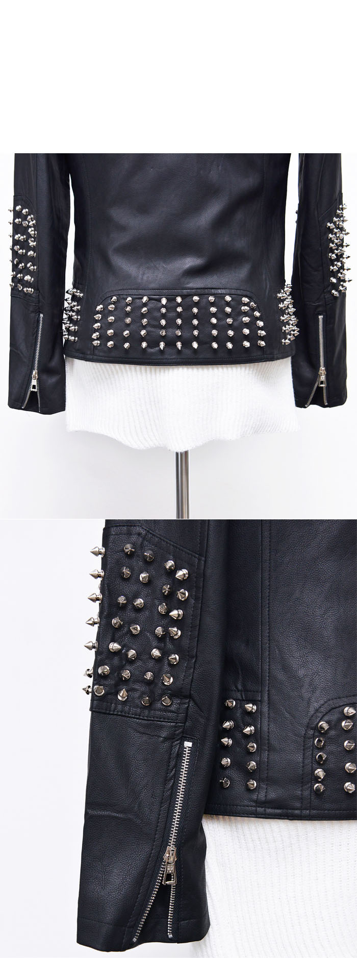 Outerwear :: Leather Jackets :: Spike Armor 100% Lambskin-Leather 113 ...
