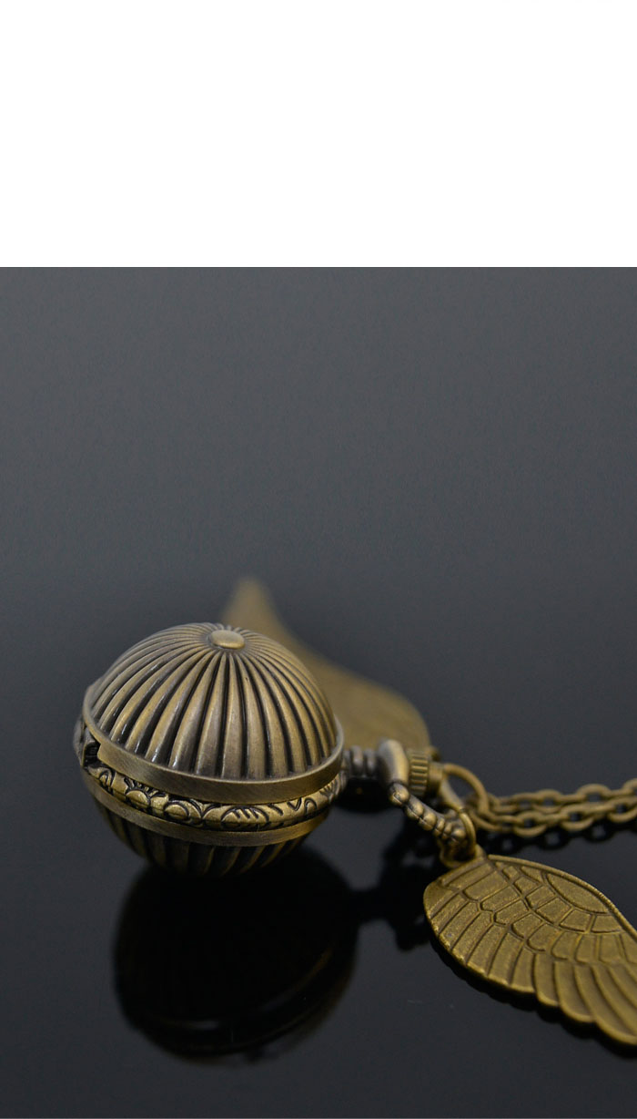 Accessories :: Necklaces :: Vintage Wing Long Locket Watch-Necklace 182 ...
