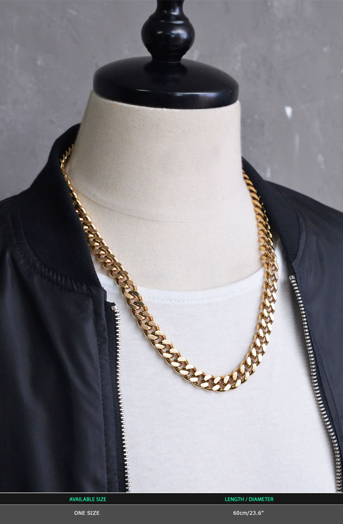 Accessories :: Necklaces :: Gold Steel Short Swag Chain-Necklace 232 ...
