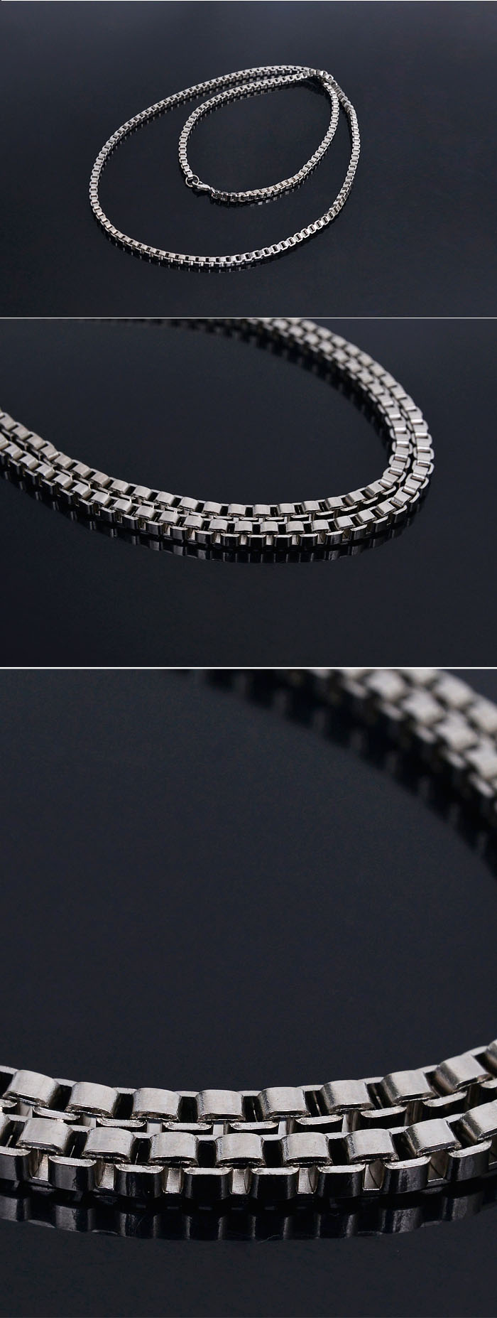 Accessories :: Necklaces :: Unique Long Square Swag Chain-Necklace 243 ...