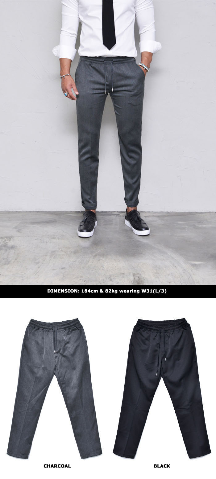 Bottoms :: Pants :: Slim Banding Modern Slacks-Pants 359 - GUYLOOK Men ...