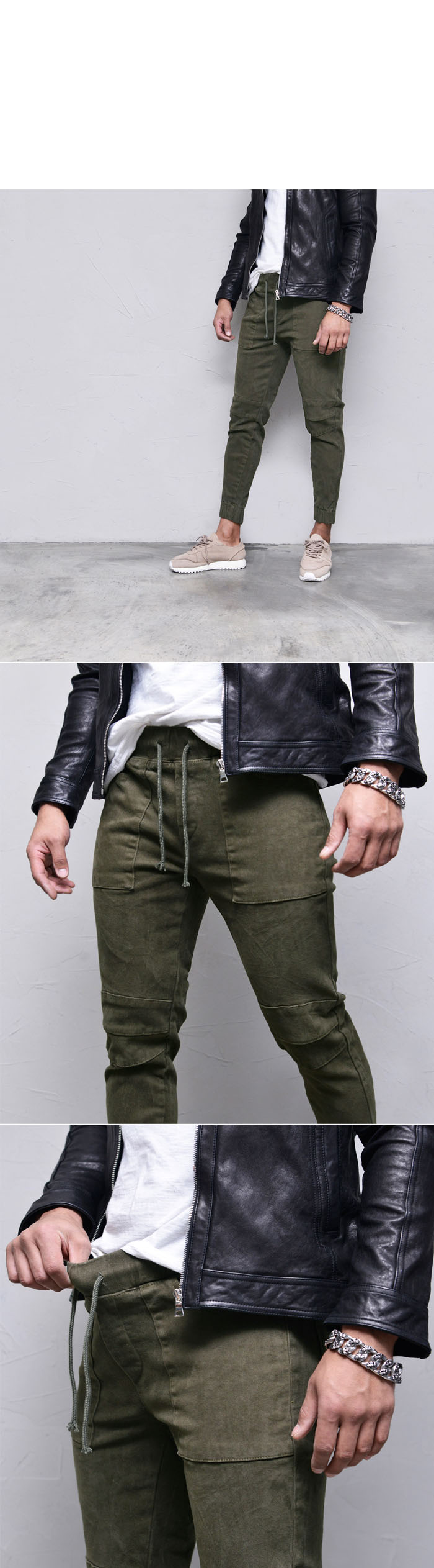 Bottoms :: Pants :: Killer Fit Biker Fleece Jogger-Pants 495 - GUYLOOK ...