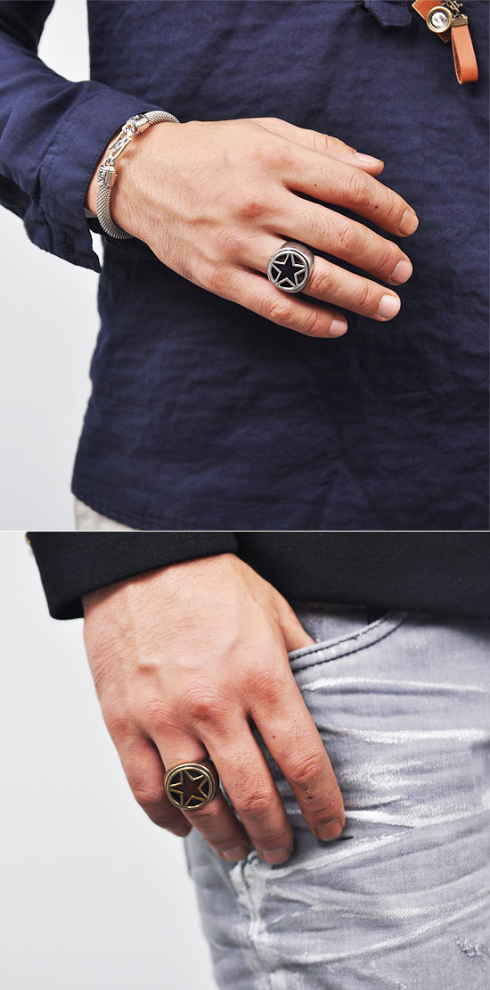 Accessories :: Rings :: Funky Star Accent Vintage Ring-Ring 08 ...