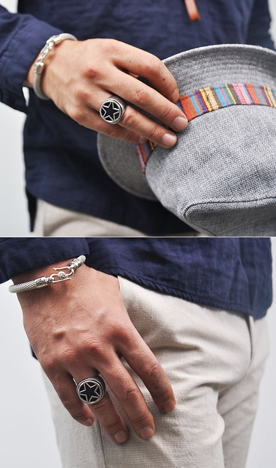 Accessories :: Rings :: Funky Star Accent Vintage Ring-Ring 08 ...