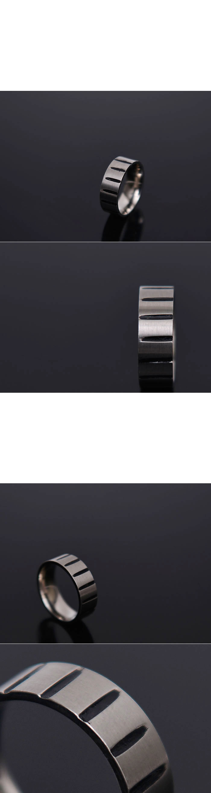 Accessories :: Rings :: Unique Black Crack Ring-Ring 59 - GUYLOOK Men's ...