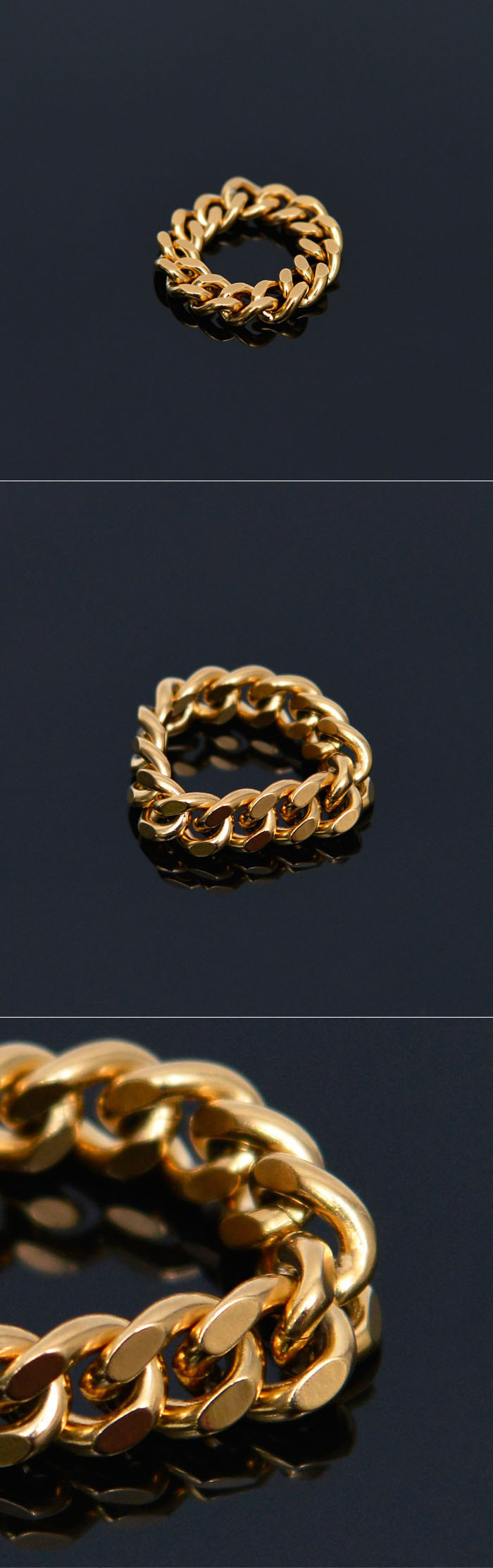 Accessories :: Rings :: Unique Metal Chain Ring-Ring 67 - GUYLOOK Men's ...