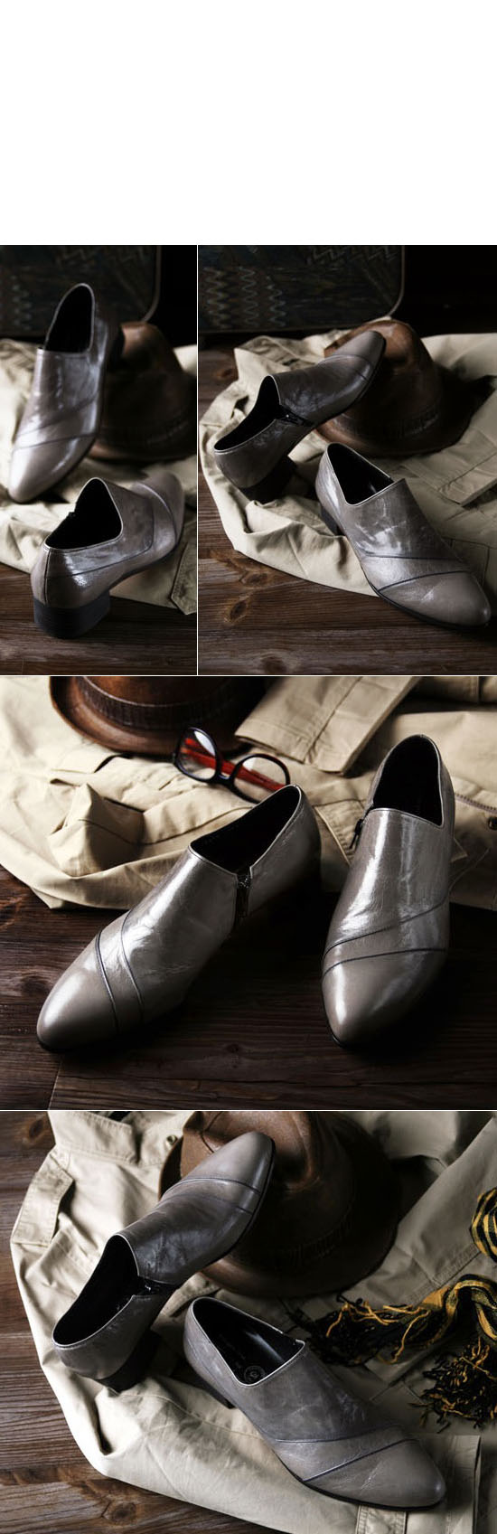 Shoes :: Parisian Chic Zippered Loafer-Shoes 117 - GUYLOOK Men's Trendy ...