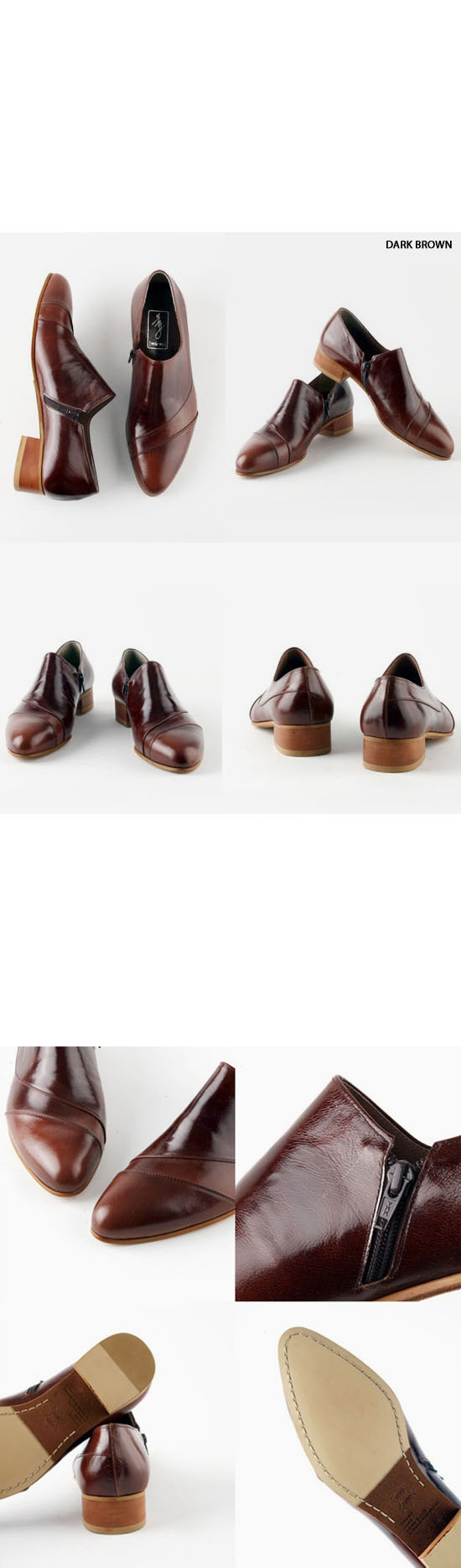 Shoes :: Parisian Chic Zippered Loafer-Shoes 117 - GUYLOOK Men's Trendy ...