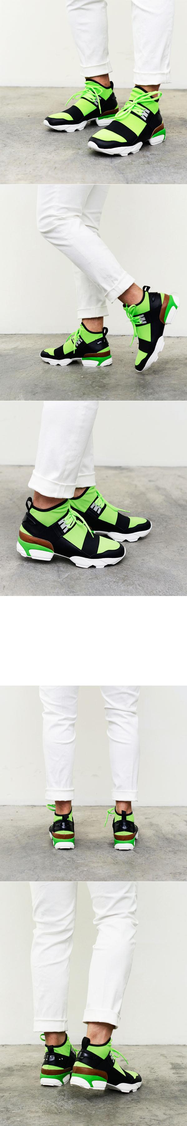 Shoes :: Last 1) Futuristic Stretchy Mesh Top Sneakers-Shoes 317 ...