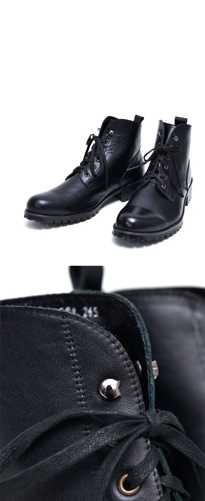 Shoes :: Vintage Calf Mid-length Boots-Shoes 523 - GUYLOOK Men's Trendy ...
