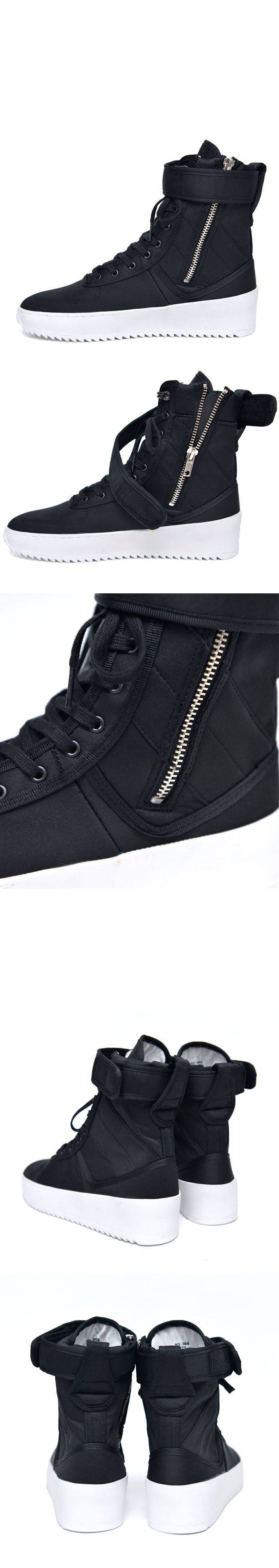 Shoes :: Sneakers :: Military Leather High Top-Shoes 593 - GUYLOOK Men ...