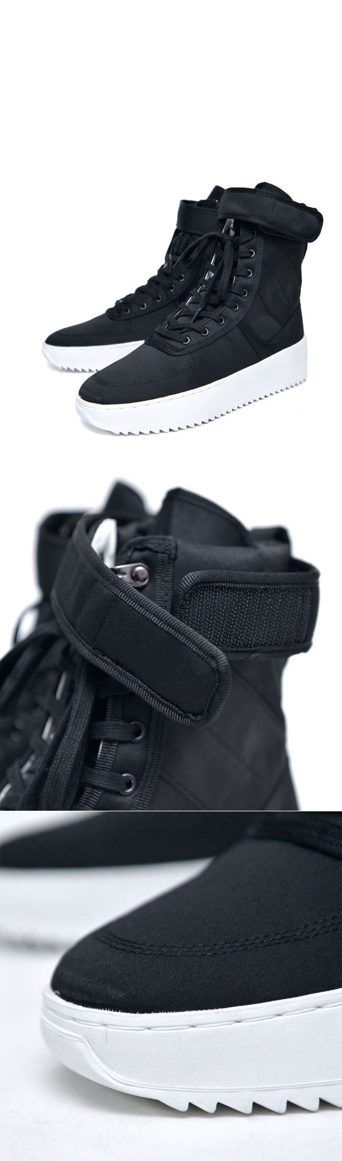 Shoes :: Sneakers :: Military Leather High Top-Shoes 593 - GUYLOOK Men ...