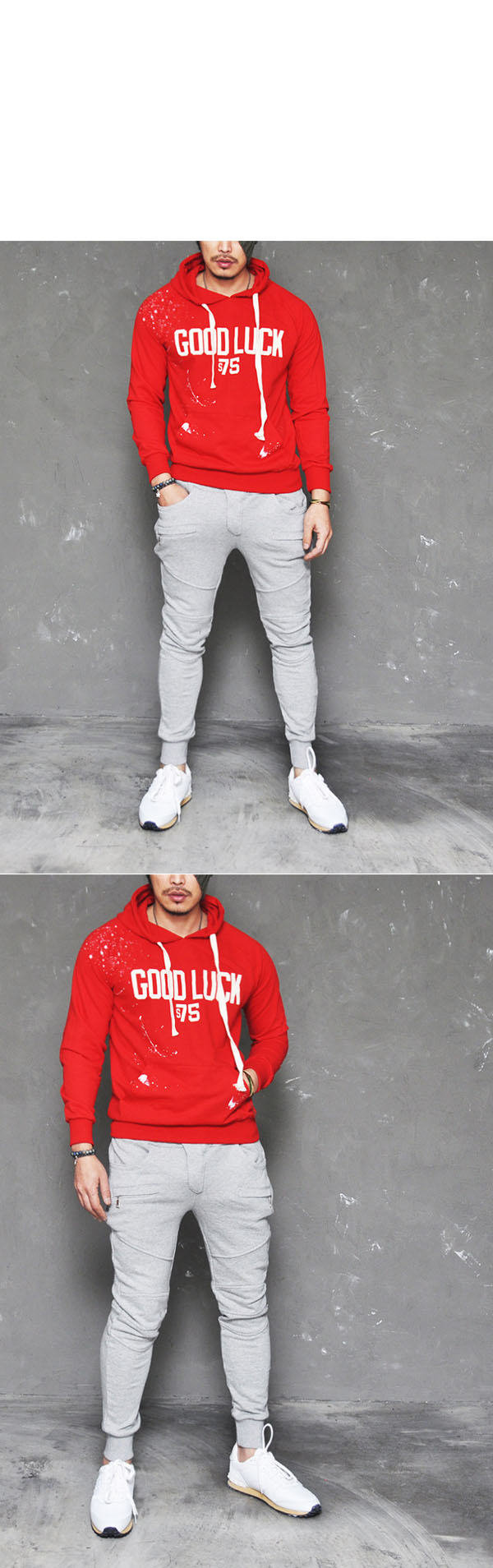 Mens Designer Zipper Motor Biker Sweats-Sweatpants 105 | Fast Fashion ...