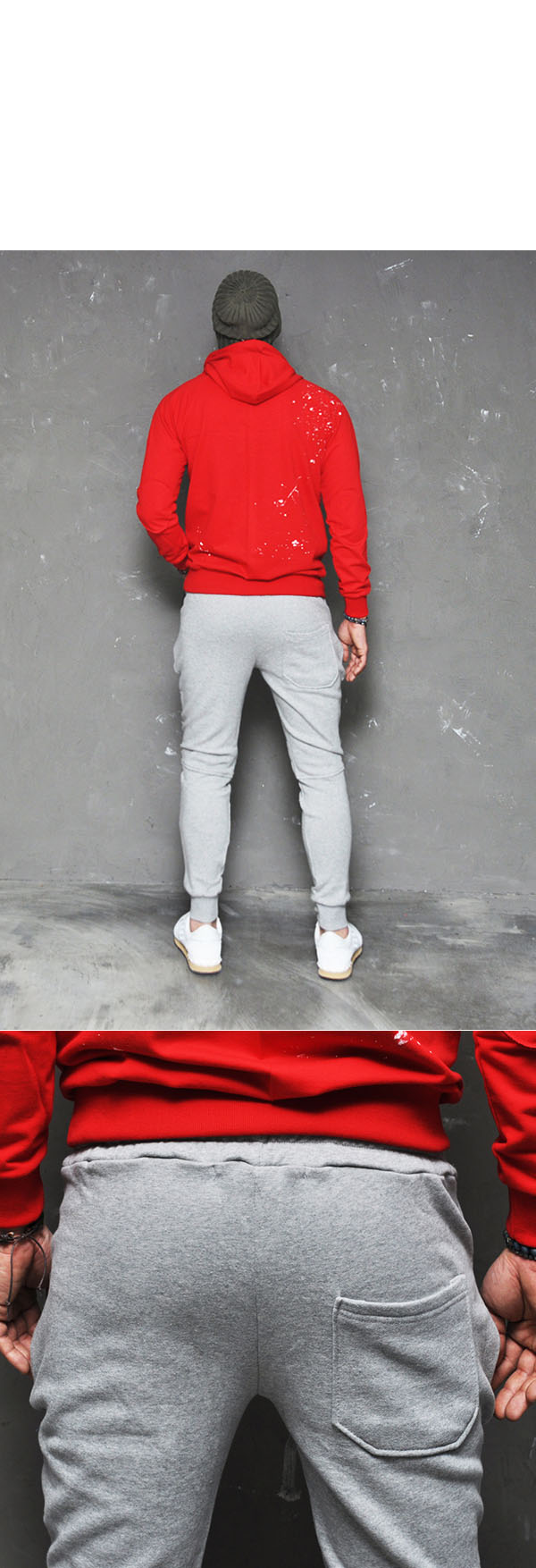 Mens Designer Zipper Motor Biker Sweats-Sweatpants 105 | Fast Fashion ...