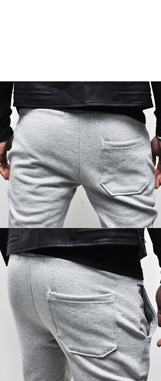 Bottoms :: Sweatpants :: Designer Edition Seaming Slim Biker-Sweatpants ...
